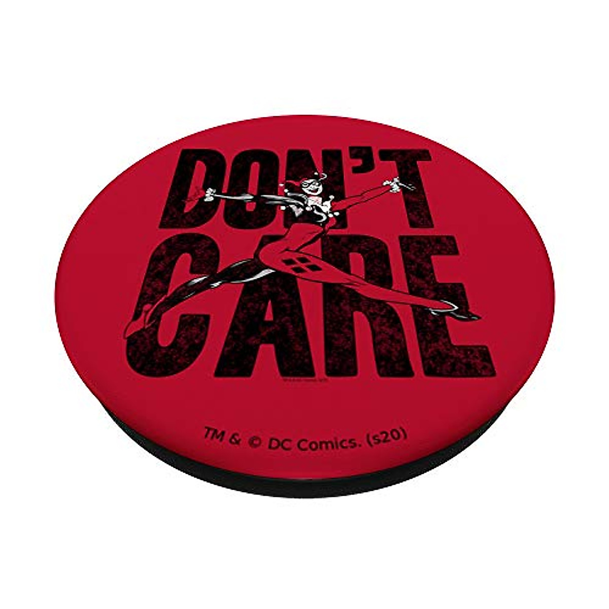 Harley Quinn Don't Care PopSockets Swappable PopGrip
