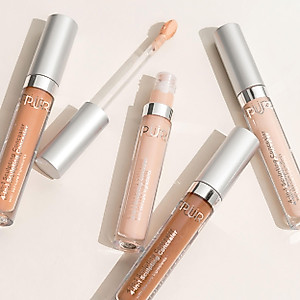 PÜR Beauty 4-in-1 Sculpting Concealer, Moisturizing Formula, Covers Imperfections, Lightweight medium to full coverage, Revitalizes Complexion, Cruelty-Free, Gluten Free- MN3, 1 Count (Pack of 1)