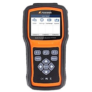 FOXWELL NT530 for Porsche - All Systems, All Maintenance Service - Bidirectional Diagnostic Scan Tool OBD2 Scanner Automotive Code Reader ABS Bleed SRS Airbag SAS TPMS TPS EPB Oil Reset CKP