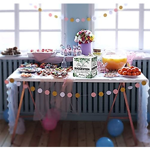 Name Suggestion Tickets For Baby Shower, Greenery Themed Baby Shower Card Box and Advice Cards, Party Games Decorations Supplies, 1 Name Suggestion Card Collection Box & 50 Cards (bb028-hezi）