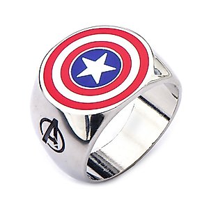 Marvel Comics CAPTAIN AMERICA RING SZ12