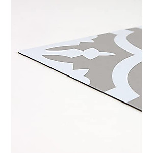 FloorPops Emilia Peel & Stick Floor Tiles, Neutral