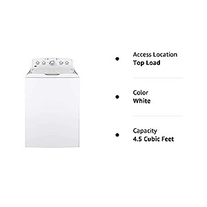 GE APPLIANCES GTW465ASNWW, White