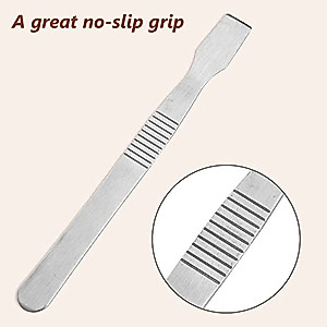 UTENEW 5pcs Professional Opening Pry Repair Tools Flathead Metal Pry Bars Crowbar