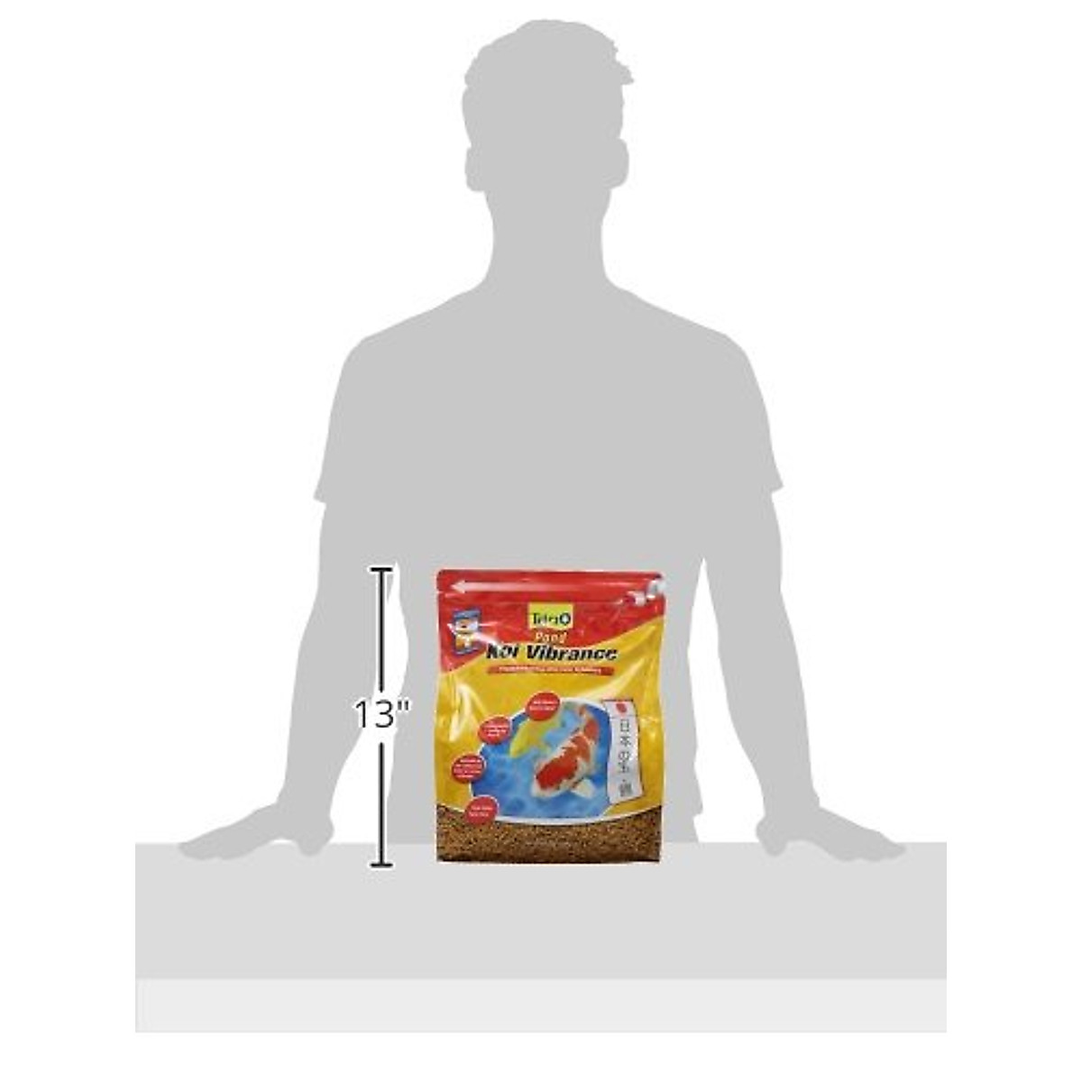 TetraPond Koi Vibrance Soft Sticks, Floating Pond Food, 2.42 Pounds