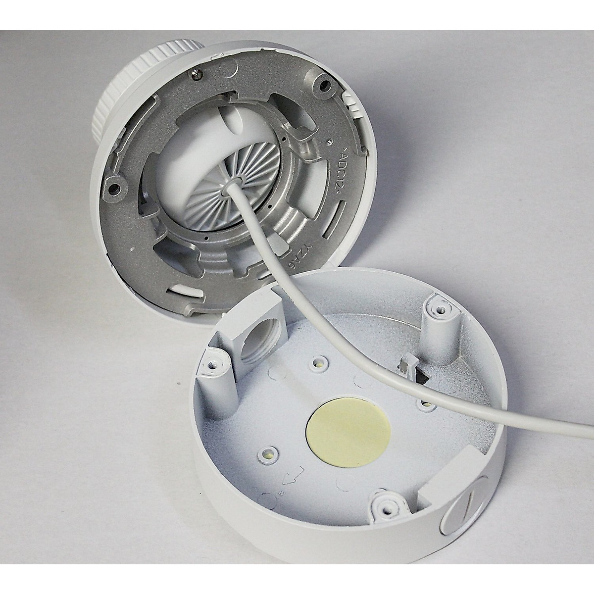 KENUCO Junction Box/Mounting Base Hik-compatible Turret Camera DS-2CD23x2 (10 Pack, White)