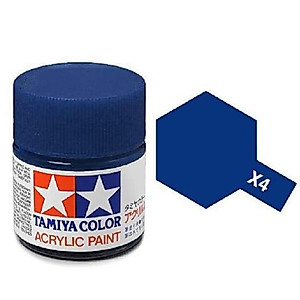 Tamiya Models X-4 Mini Acrylic Paint, Blue
