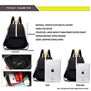 CYWHFRTO Small Backpack Purse For Women Fashion Backpack Handbags For Ladies Lightweight Travel Daypack Bag