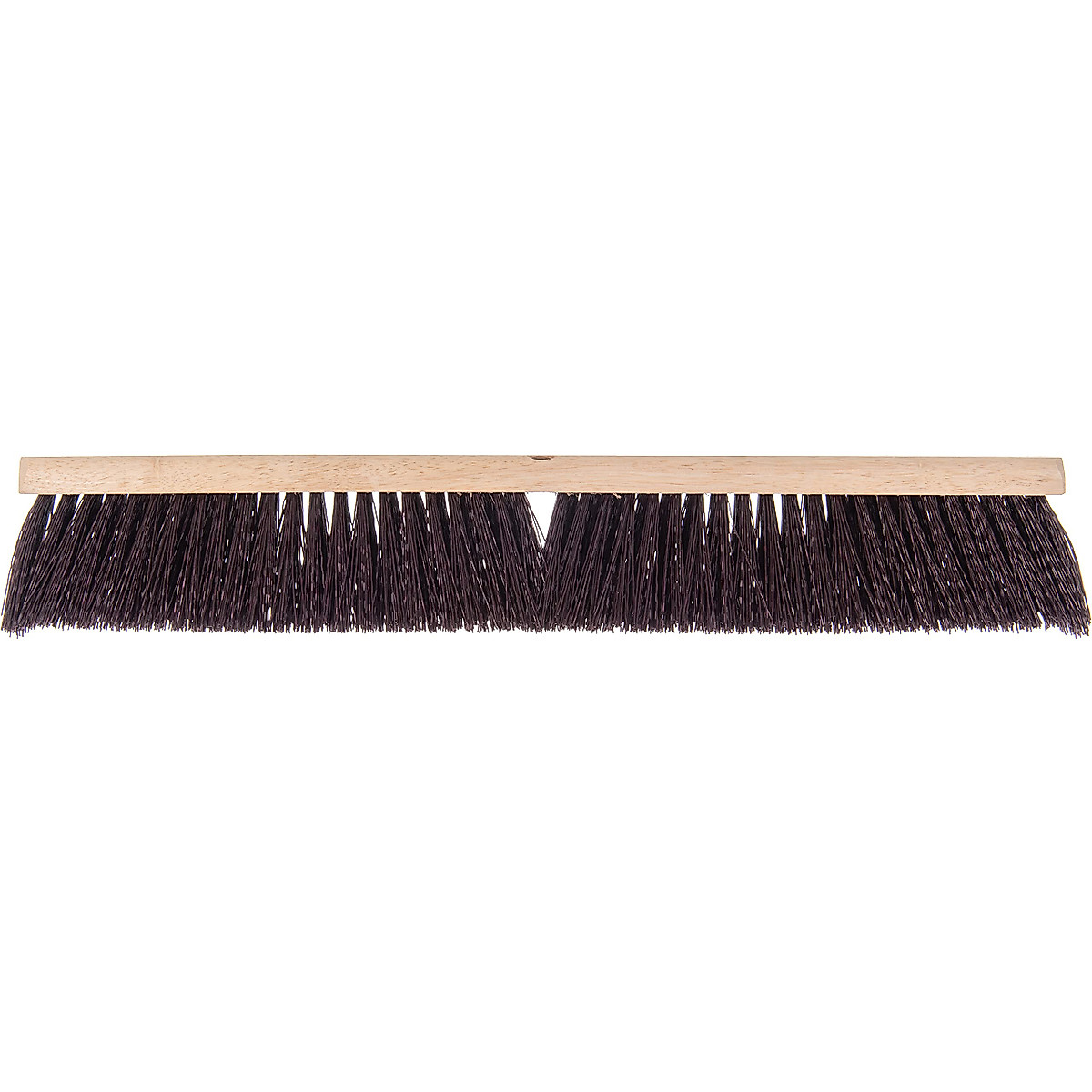 SPARTA Flo-Pac Plastic Floor Sweep, Crimped Sweep with Brace 24" for Cleaning, 24 Inches, Maroon