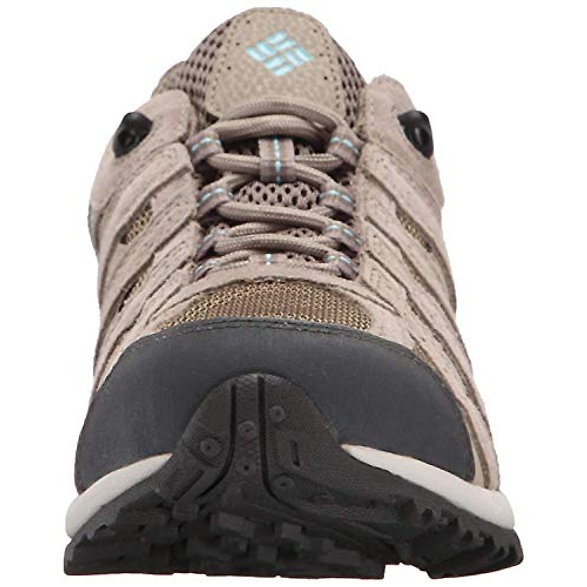 Columbia Women's WOMEN'S REDMOND WATERPROOF Boot, pebble, sky blue, 10.5 Regular US