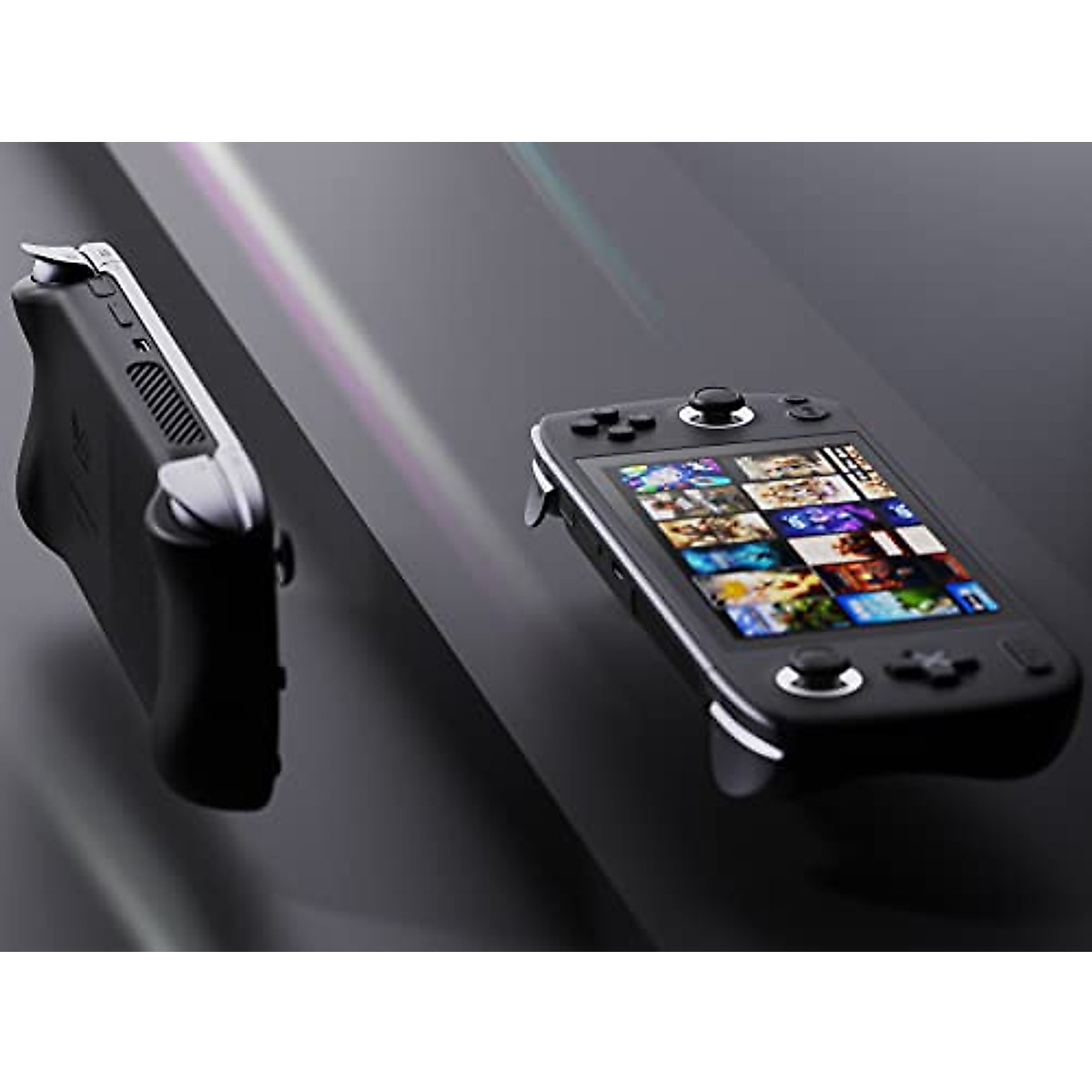 AYANEO Air PRO (AMD R5-5560U)- 5.5 Inches OLED Handheld PC Game Console Win 11 Laptop Touch Screen Video Game Console, CPU AMD Ryzen 5 5560U Processor Tablet PC,16GB RAM, 512GB Storage (Polar Black)