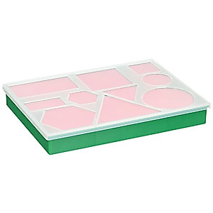 Didax Educational Resources Attribute Blocks Desk Set