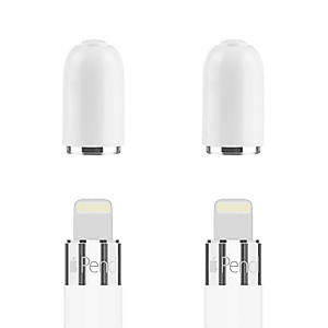 CoBak Replacement Cap for Apple Pencil, Magnetic Protective Cap Cover iPencil Cap for iPad Pencil(2 Pack)