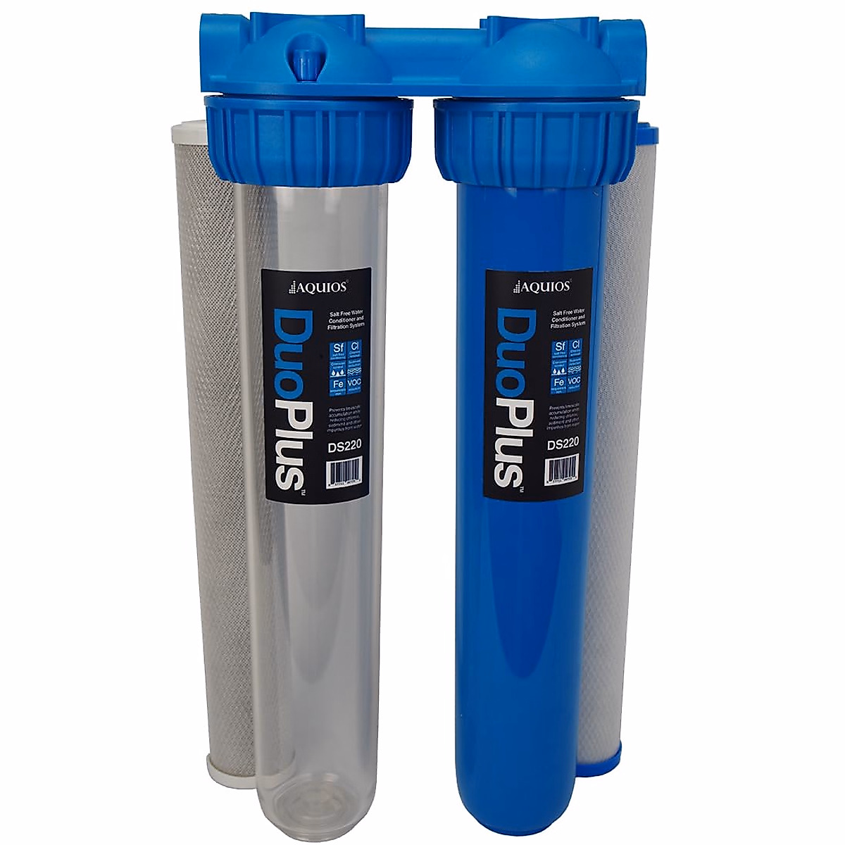 Aquios® DS220 DuoPlus™ Salt Free Water Softener & Filter System