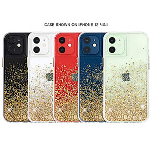 Case-Mate - Twinkle Ombre - Case for iPhone 12 Mini (5G) - 10 ft Drop Protection - 5.4 Inch - Gold