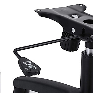 BLTPress Chair Base Replacement, 28 Inch Office Chair Base, Swivel Chair Base Replacement 330 LBS Weight Capacity Height Adjustable Complete Under Seat Kit