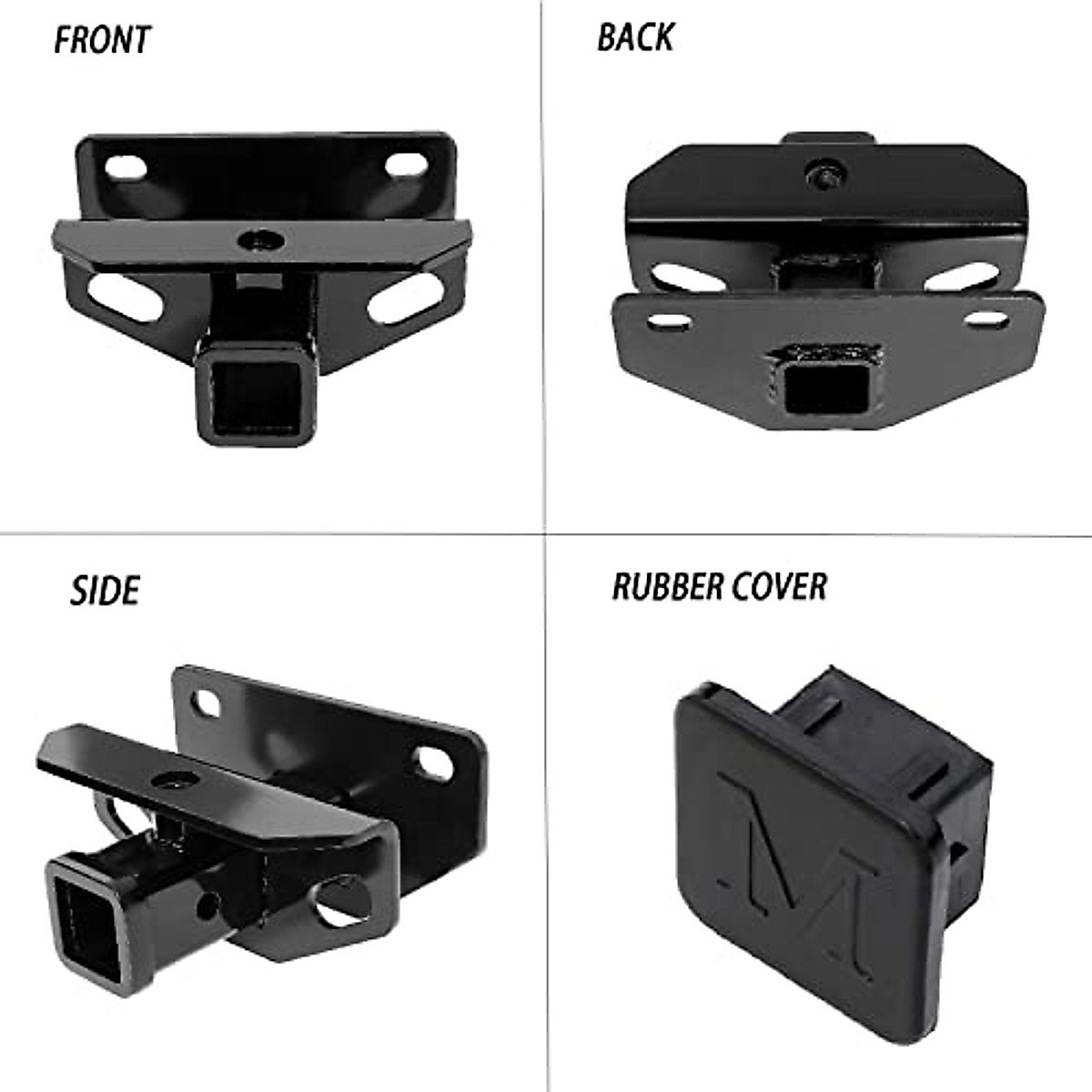 APS Towing Trailer Hitch Receiver, 2 Inch Class 3 Trailer Hitch Compatible with Dodge Ram 1500 2500 3500 2003-2019, Towing Hitch Compatible with Ram 1500 Classic 2019-2022