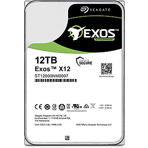 Seagate ST12000NM0007 12tb SATA 7200 RPM 256mb 3.5in