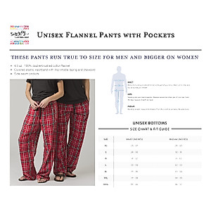 Kappa Kappa Gamma Plaid Flannel Pajama Pants (S 2-6, Carolina Blue)