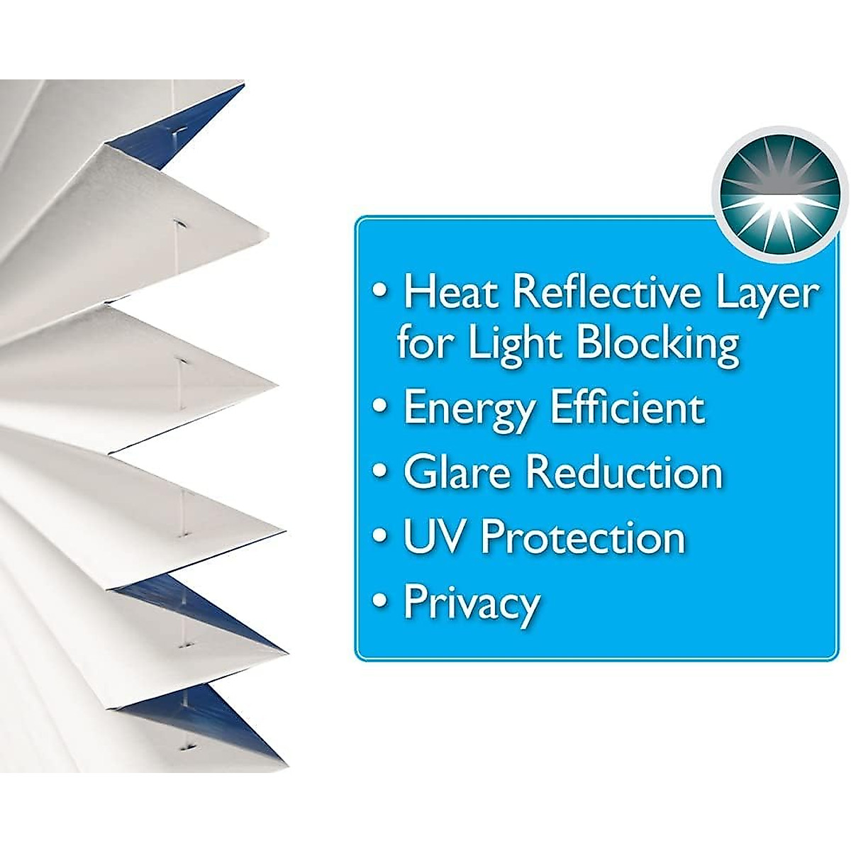 Redi Shade No Tools Easy Lift Trim-at-Home Cordless Pleated Light Blocking Fabric Shade Natural, 36 in x 64 in, (Fits windows 19 in - 36 in)