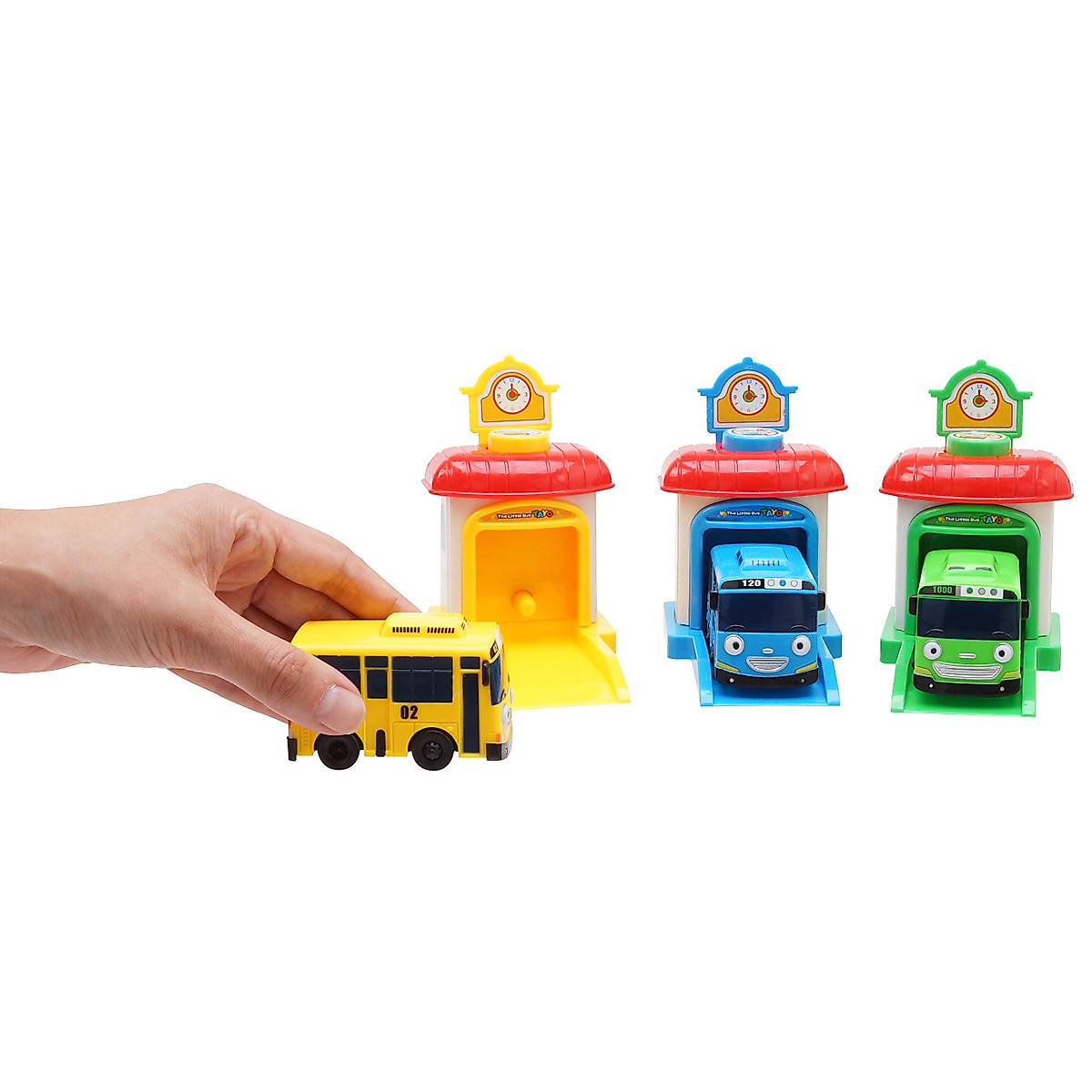 Tayo Rogi Lani Shooting-Car Station - The Little Bus Tayo Friends Toy Car