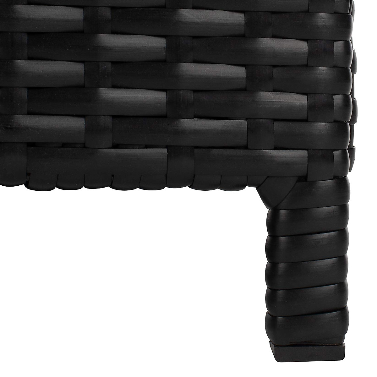 Safavieh PAT7500A Outdoor Collection Cadeo Black and White Cushion Daybed