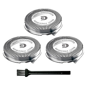 Rollingfit SH30 Replacement Heads Compatible with Philips Norelco Electric Shaver Series 1000, 2000, 3000 and S738, Easy Cut and Replace, 3-pc Pack