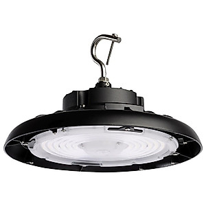 Nuvo 100W LED UFO Hi-Bay Light in Utilitarian Style-8.11 Inches Tall and 11.02 Inches Wide-5000 Color Temperature-Black Finis