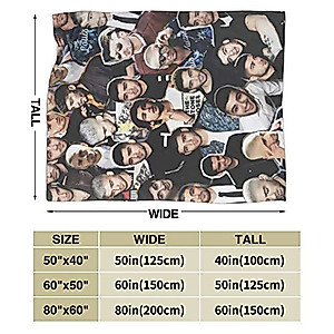 Zayn Malik Soft and Comfortable Warm Fleece Blanket for Sofa, Bed, Office Knee pad,Bed car Camp Beach Blanket Throw Blankets (60"x50") … (50"x40")