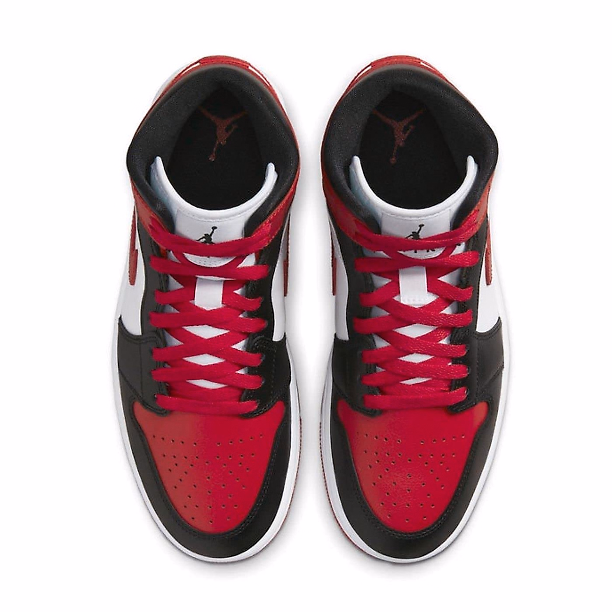 Jordan Womens Air 1 Mid BQ6472 079 Alternate Bred Toe - Size 5.5W