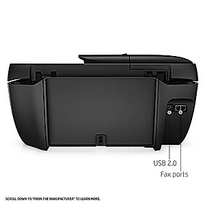 HP OfficeJet 3830 All-in-One Wireless Printer with Mobile Printing, HP Instant Ink & Amazon Dash Replenishment Ready (K7V40A) (Renewed)