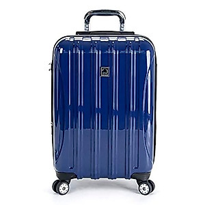 Delsey Luggage Aero 2 Piece Set (21" Carry-On & 25") (Cobalt Blue)