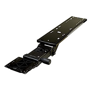 3M Keyboard Tray, Just Lift To Adjust Height And Tilt, Sturdy Tray Includes Gel Wrist Rest And Precise Mouse Pad, Swivels Side To Side And Stores Under Desk, 23" Track, Black (AKT90LE)