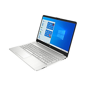HP 2022 15.6" FHD Laptop Computer, AMD Ryzen 5-5500U Processor(Beats Intel i7-1065G7), 16GB RAM, 512GB PCIe SSD, AMD Radeon Graphics, HD Webcam, Bluetooth, Wi-fi, Win 10, Silver, 32GB USB Card