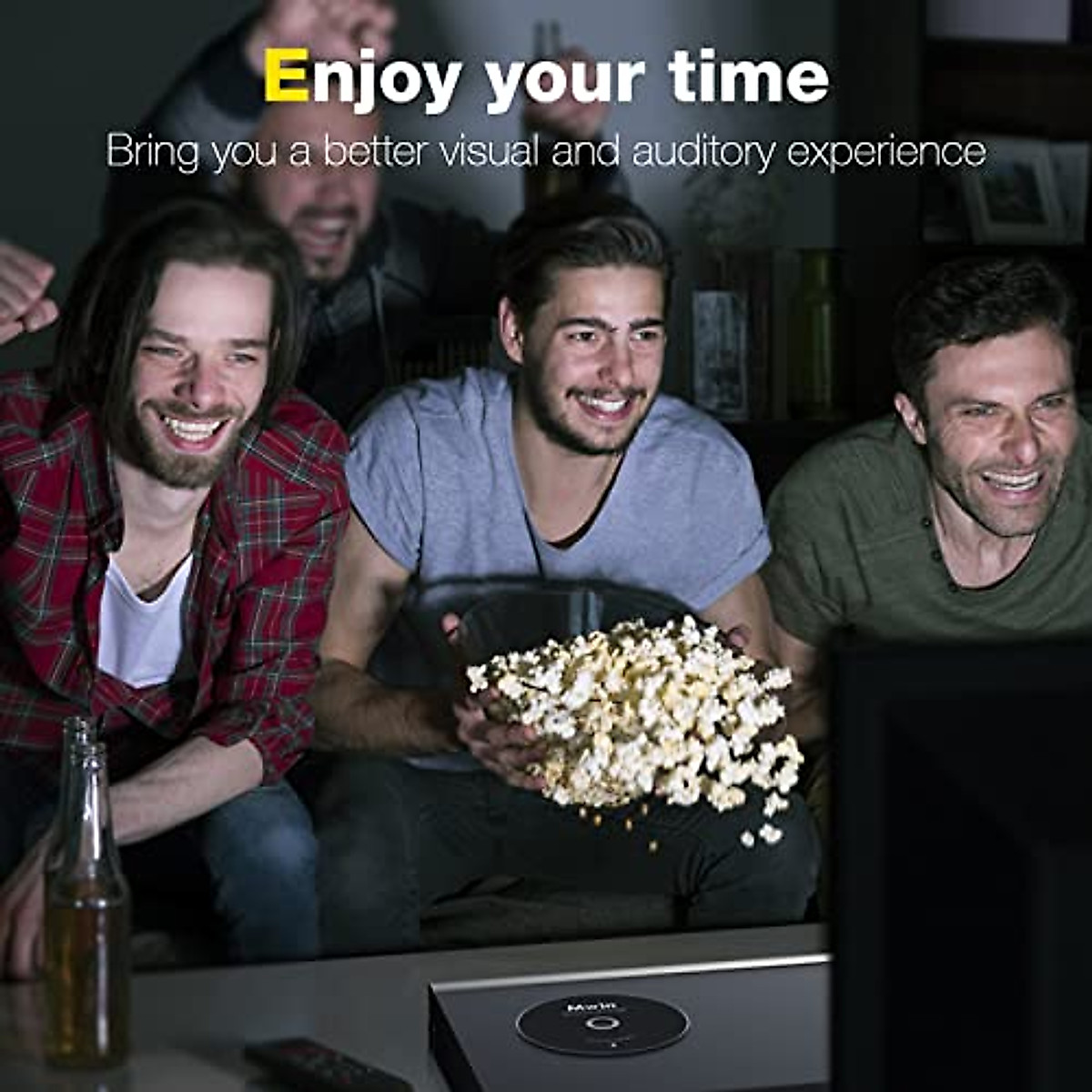 Mwin CD Cleaner Disc for CD Player, Safe and Effective Laser Lens Cleaning Disc, CD/VCD/DVD Player Lens Cleaner Set for Car and Home