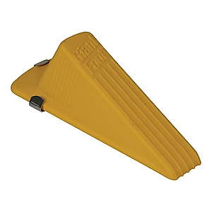 Giant Foot Doorstop, Magnetic, Yellow, 2" x 3.5" x 6.8" (00967)