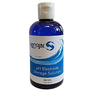 H2O Sync pH/ORP Electrode Storage Solution 8 oz / 237 mL for use with pH Probes and ORP Probes to Extend Life