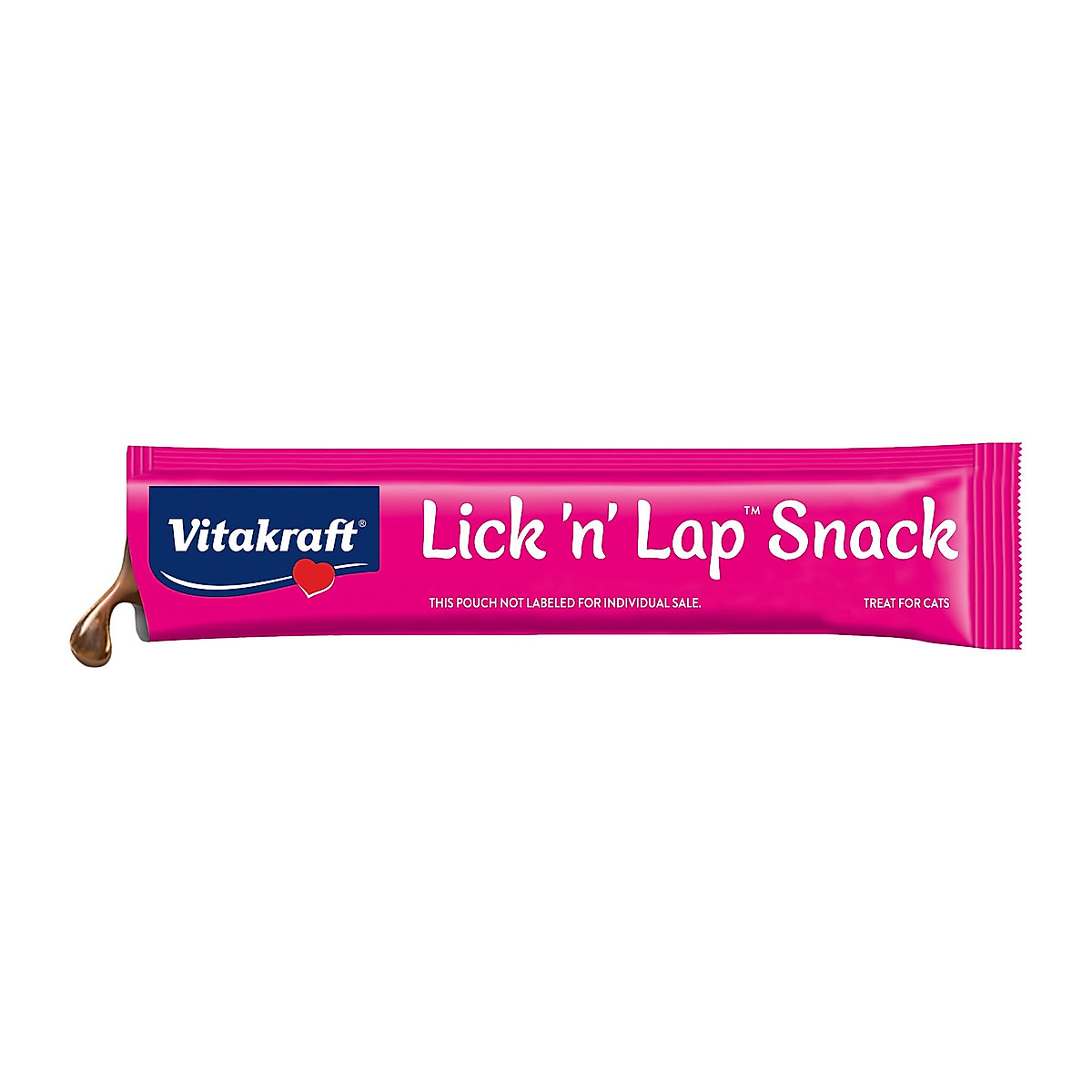 Lick 'n' Lap Snack with Salmon Cat Treat, Value-Pack 40pk