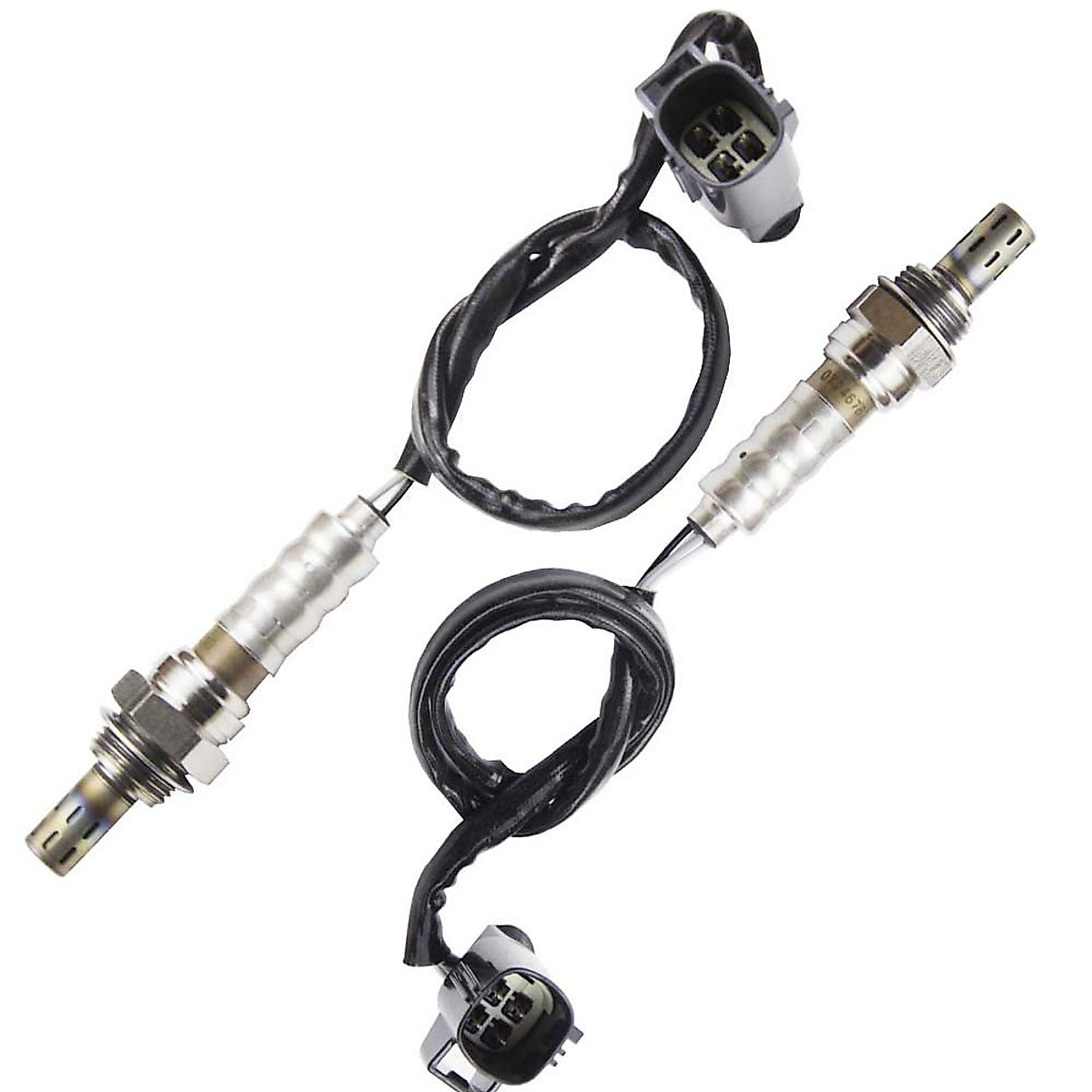 higherbro 2PCS Oxygen O2 Sensor for 2005 2006 2007 Ford Focus 2.0L Upstream + Downstream