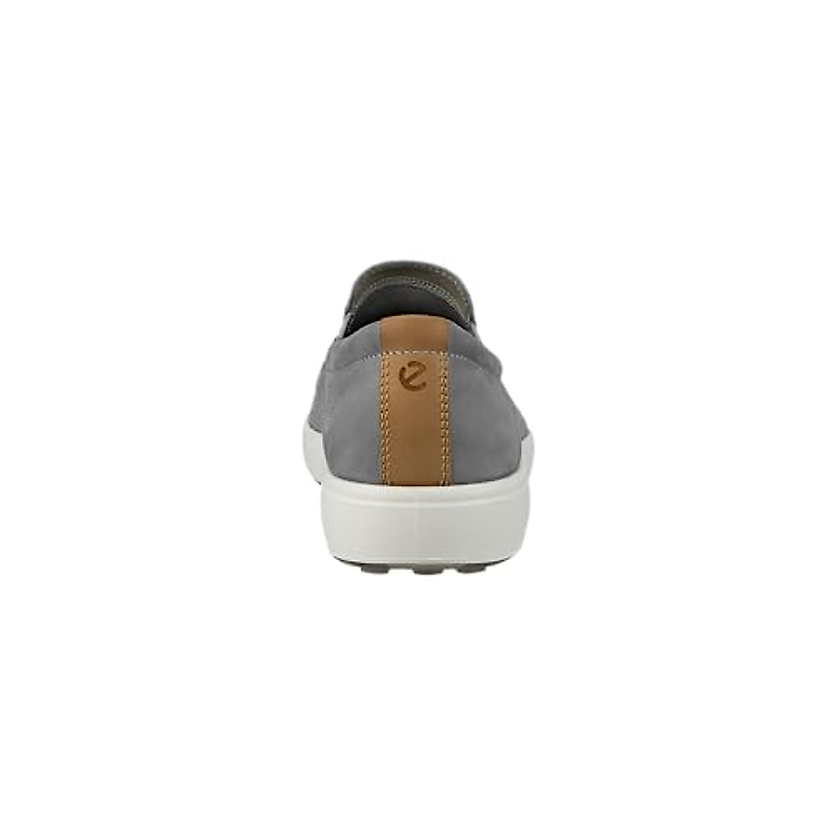 ECCO Men's Soft 7 Slip ON 2.0 Sneaker, Wild Dove Nubuck/Lion Perforated, 10-10.5