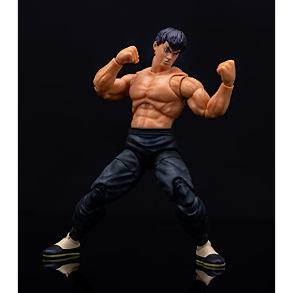 Street Fighter II 6" Fei Long Action Figure, Toys for Kids and Adults