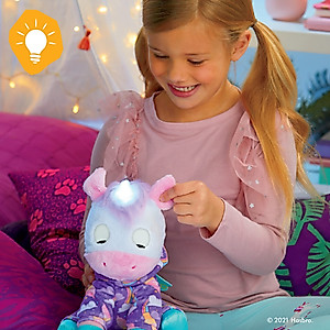 FurReal Sweet Jammiecorn Unicorn Interactive Plush Toy, Light-Up Toy with 30+ Sounds and Reactions, Unicorn Soft Toy, Ages 4 and Up