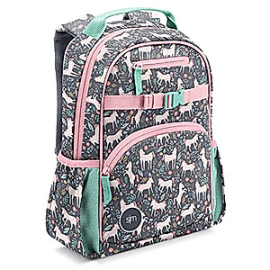 Simple Modern Kids Backpack with Lunch Box and Water Bottle | School Supplies for Girls, Boys, Toddlers | 12L Fletcher, 4L Hadley, 14oz Summit Set | Unicorn Fields