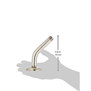 GROHE 27414EN0 Relaxa 5-Inch Fixed Shower Arm, Brushed Nickel Infinity Finish