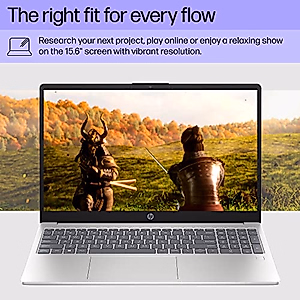 HP 15 Laptop, FHD Display, AMD Ryzen 3 7320U, 8 GB RAM, 256 GB SSD, AMD Radeon Graphics, Windows 11 Home in S Mode, 15-fc0010nr (2023), Silver