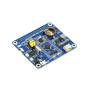 Waveshare Power Management HAT for Raspberry Pi with Embedded MCU and RTC Allows The Pi to Work More Power-efficient and More Safely.