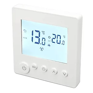 Floor Heating Thermostat Controller Digital LCD Display Programmable Control Panel for Home