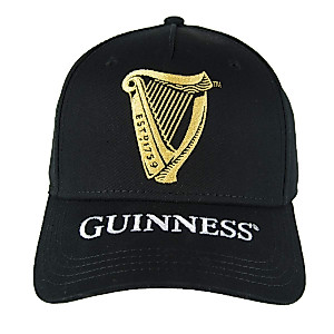 Guinness Harp Baseball Cap Black