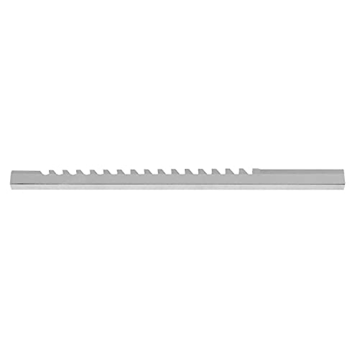 Accusize Industrial Tools 4Mm-B Keyway Broach, 19/64'' to 1-11/16'' Length of Cut, Requires 1 Shim, 5001-0006