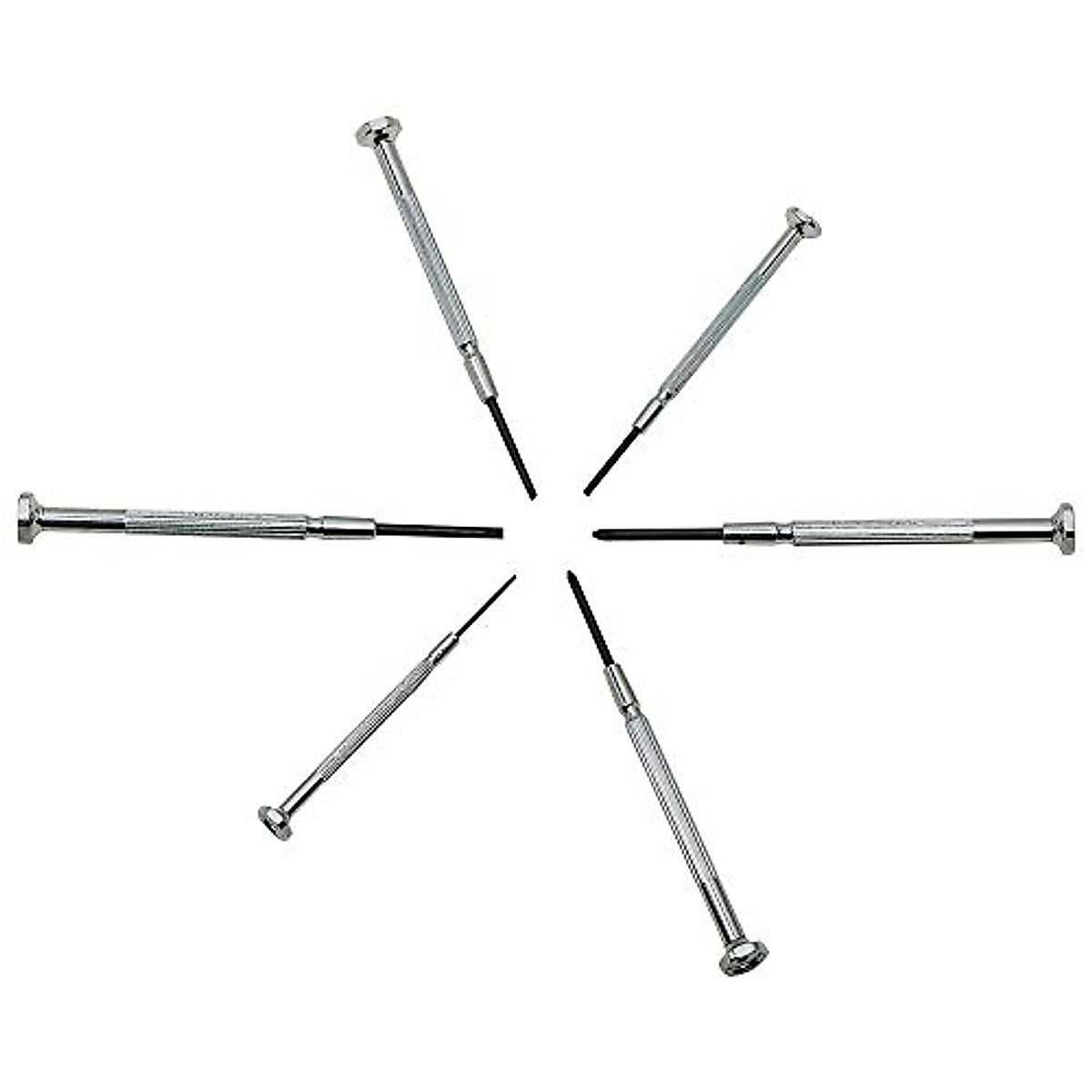 Stanley Hand Tools 66-039 6 Piece Jeweler's Screwdriver Set